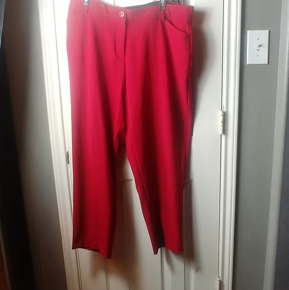 Counterparts | Pants & Jumpsuits | Red Counterparts Womens Size 6w ...